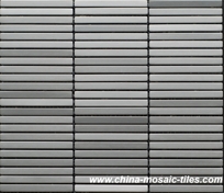 Metallic Mosaic Tile, Metal Stainless Steel Mosaics, on Designer Pages