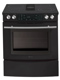 Downdraft Slide-In Electric Range,JES9800BAB, on Designer Pages