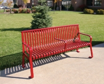 MF2203, Metal-Armor Benches, on Designer Pages