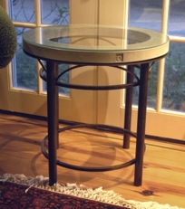 Ring Table with Arches Steel Base, on Designer Pages