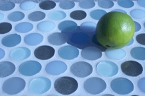 Crush 100% Recycled Glass Tile, on Designer Pages