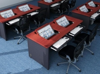 The Versa Tables Revolution Desk, on Designer Pages