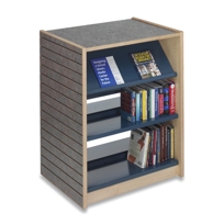 CONCEALED CASTER SHELVING UNIT SHELL, on Designer Pages