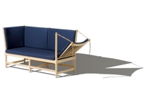 Spoke-Back Sofa by Børge Mogensen, on Designer Pages