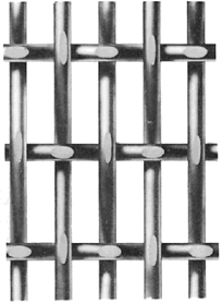 Wire Mesh - Rectangular Weave - Rectangular Opening Screen, on Designer ...