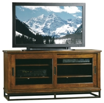 7-3257 Plasma Console with Sliding Glass Doors, on Designer Pages