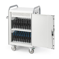 20-Unit Network Ready MDM Laptop Cart, on Designer Pages