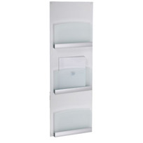 Model 4103 3 Pocket High Magazine Rack, File & Chart Holder - Wall ...