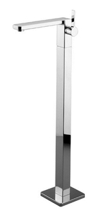 LULU - Single-lever lavatory mixer on riser, for freestanding ...