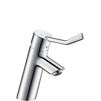 Talis Single lever basin mixer 80 with pop-up waste set and extra long ...