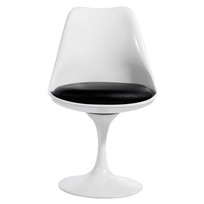 Saarinen Tulip Chair Replica in Leather 80002, on Designer Pages