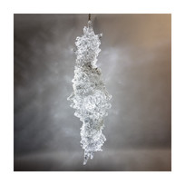 Clear Glass Crystal Hedron, on Designer Pages