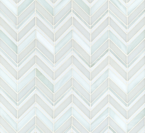 Swingin' Chevron Be Bop White, on Designer Pages