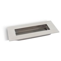DP156-SSS - 4" Recessed Rectangular Pull, on Designer Pages