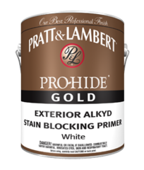 Pro-Hide® Gold Exterior Alkyd Stain Blocking Primer, on Designer Pages