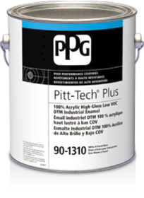 Pitt-Tech® Plus Interior/Exterior High Gloss DTM Industrial Enamel, on ...