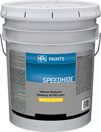 SPEEDHIDE® Interior/Exterior Masonry Latex Block Filler, on Designer Pages