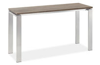 Rand Console Table in Stainless Steel, on Designer Pages