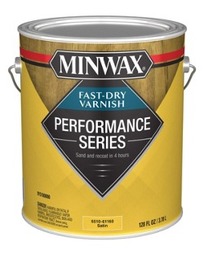 Minwax Performance Series Fast-Dry Varnish, on Designer Pages