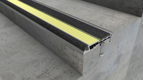 DXH-330-PL-100 - Two Component - Cast-in IllumiTread™ Stair Nosing ...