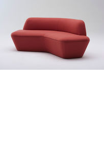 Q6 120° Shaped Backed Bench Freestanding, on Designer Pages