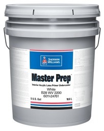 Master Prep Interior Acrylic Latex Primer/Undercoater, on Designer Pages