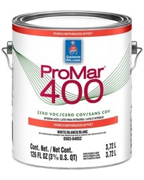 ProMar 400 Zero VOC Interior Latex Primer, on Designer Pages