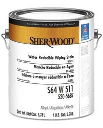 Sher-Wood Water Reducible Wiping Stain, on Designer Pages
