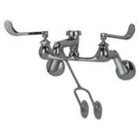 AquaSpec® clinical service sink faucet with 6" wrist blade handles ...