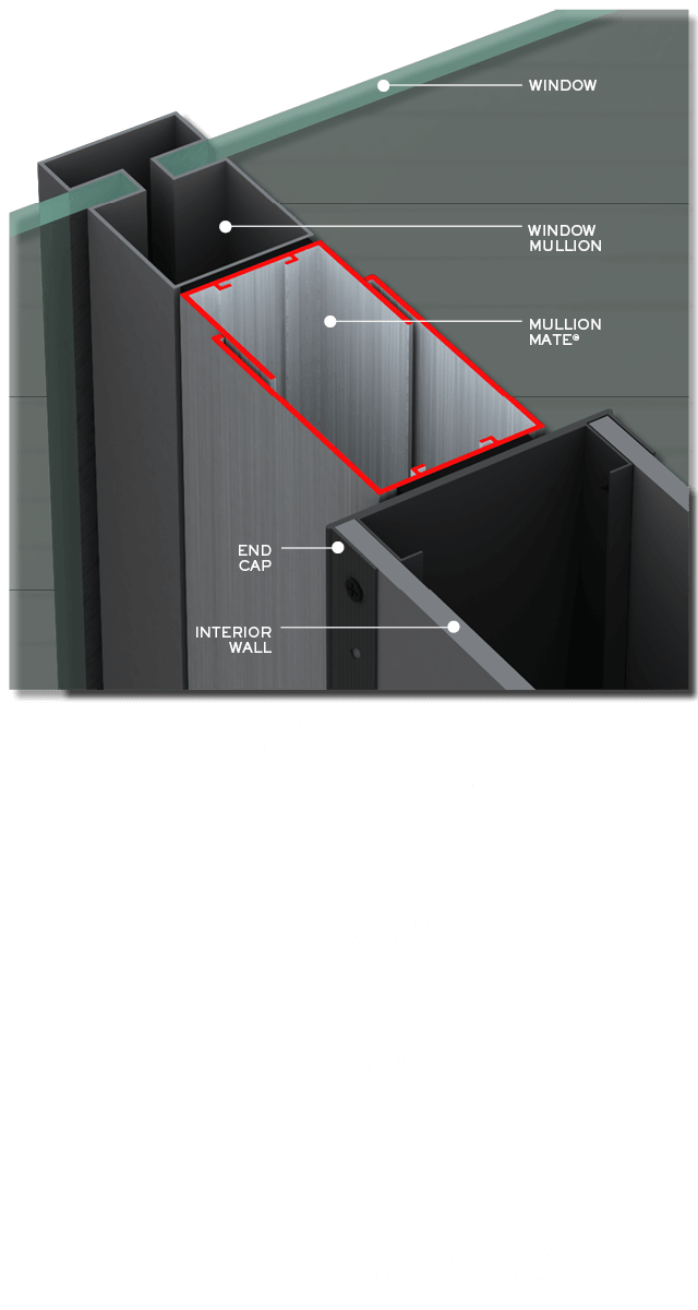 Mullion Mate Series 30 - Partition Gap Closures, on Designer Pages