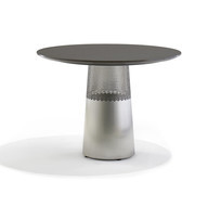 Cuff Standing Height Metal Table, on Designer Pages