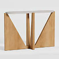 Miro Concrete Console Table, on Designer Pages