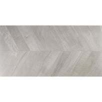 Kenridge Chevron Gray 24x48 Matte Porcelain Tile Html, on Designer Pages