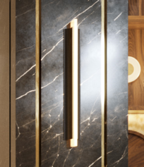WALL SCONCE AT COLUMNS, on Designer Pages