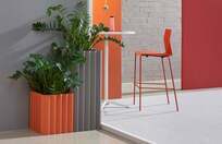 Tess Planter, Square - 17" Height, on Designer Pages