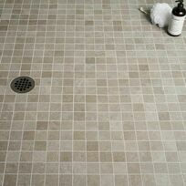 New Rock Tortora Taupe Beige 2x2 Limestone Look Matte Porcelain Mosaic ...