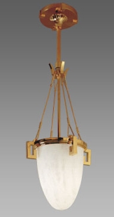 Greek Key Ceiling Fixture, on Designer Pages