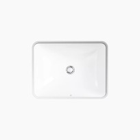 K-20000-0 - Caxton® 20-1/2" rectangular undermount bathroom sink, on ...