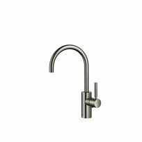 META Single-lever basin mixer with pop-up waste - Dark Chrome - 33 560 ...