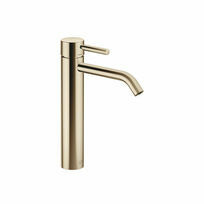 META Single-lever basin mixer with raised base without pop-up waste ...