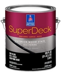 SuperDeck 9600 Series Acrylic-Alkyd Solid Color Stain, on Designer Pages