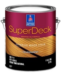SuperDeck Modified-Oil Transparent Wood Stain (250 VOC), on Designer Pages