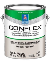 CONFLEX SHERLASTIC Elastomeric Coating, on Designer Pages