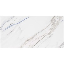 Calacatta Azur 24x48 Polished Porcelain Tile, on Designer Pages