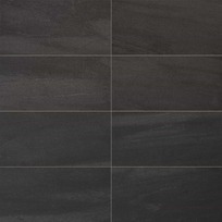 Karo Olive Gray 12x24 Matte Porcelain Tile, on Designer Pages