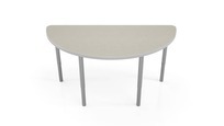 Elemental® Half Round Table, on Designer Pages
