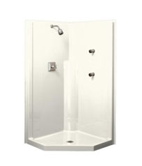 K-1517 - Cape Cod® one-piece neo-angle shower module, on Designer Pages